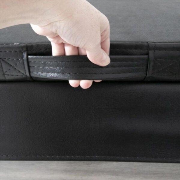 2m x 2m Black Spa Cover - Kiwi Direct